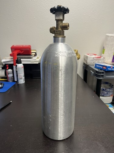 5 lb Aluminum CO2 Tank CGA-320 Valve DOT-3AL 1800 Untested Read Desc | eBay