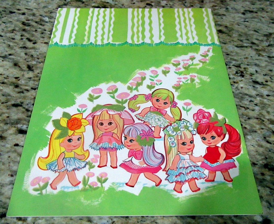 1960s 1969 Liddle Kiddle Kolognes Paper Doll Set Excellent Unused ...