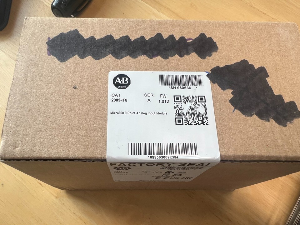 Allen-Bradley 2085-IF8 Micro800 8 Point Analog Input Module AB 2085IF8 ...