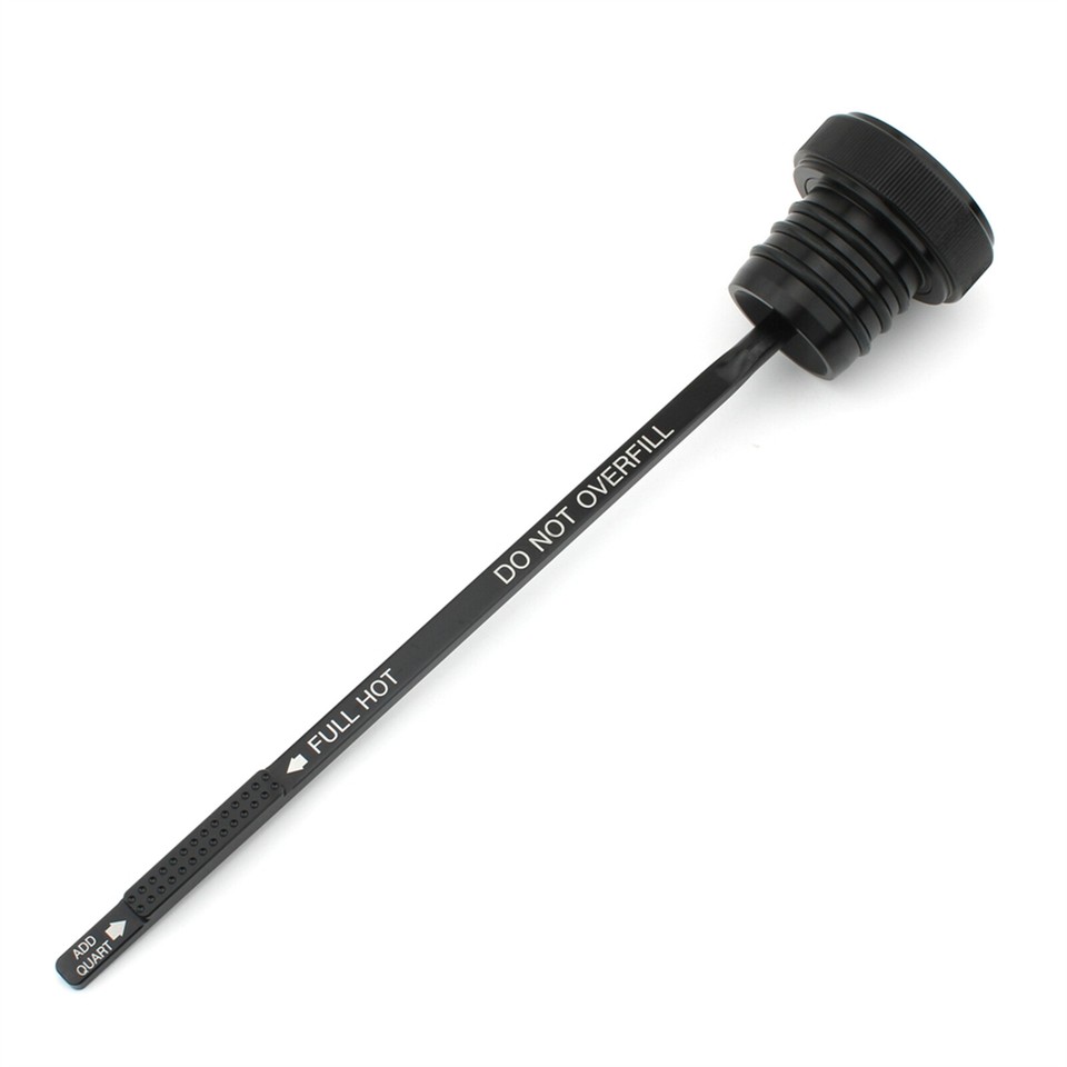 Black Oil Tank Dipstick For Harley-Davidson Dyna Low Rider EFI FXDL ...