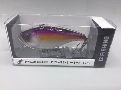 Magic Man-M Lipless Crankbait Lure E-PVSP12-PN-M Purple Nurple | eBay