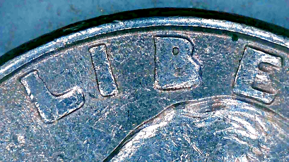1994 'P' Washington Quarter Many Errors: Wide Letters w/ overlap, Die ...