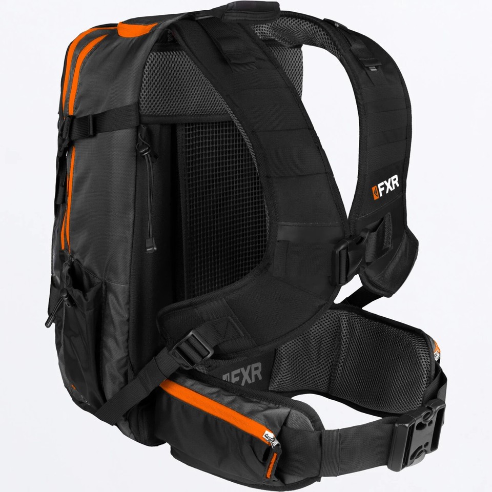 New FXR Ride Pack, FXR Snowmobile Backpack, Backcountry Snowmobiling ...