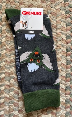 New Bioworld Gremlins Stripe Crew Socks Size 10-13 1 Pair New with Tags ...