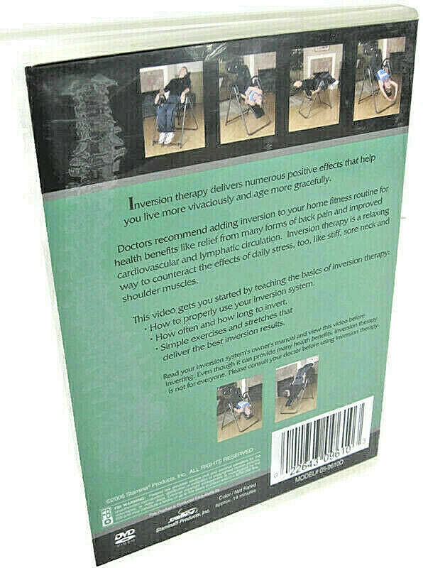 An Introduction to Inversion Therapy Stamina Inversion Chair 05-9610D ...