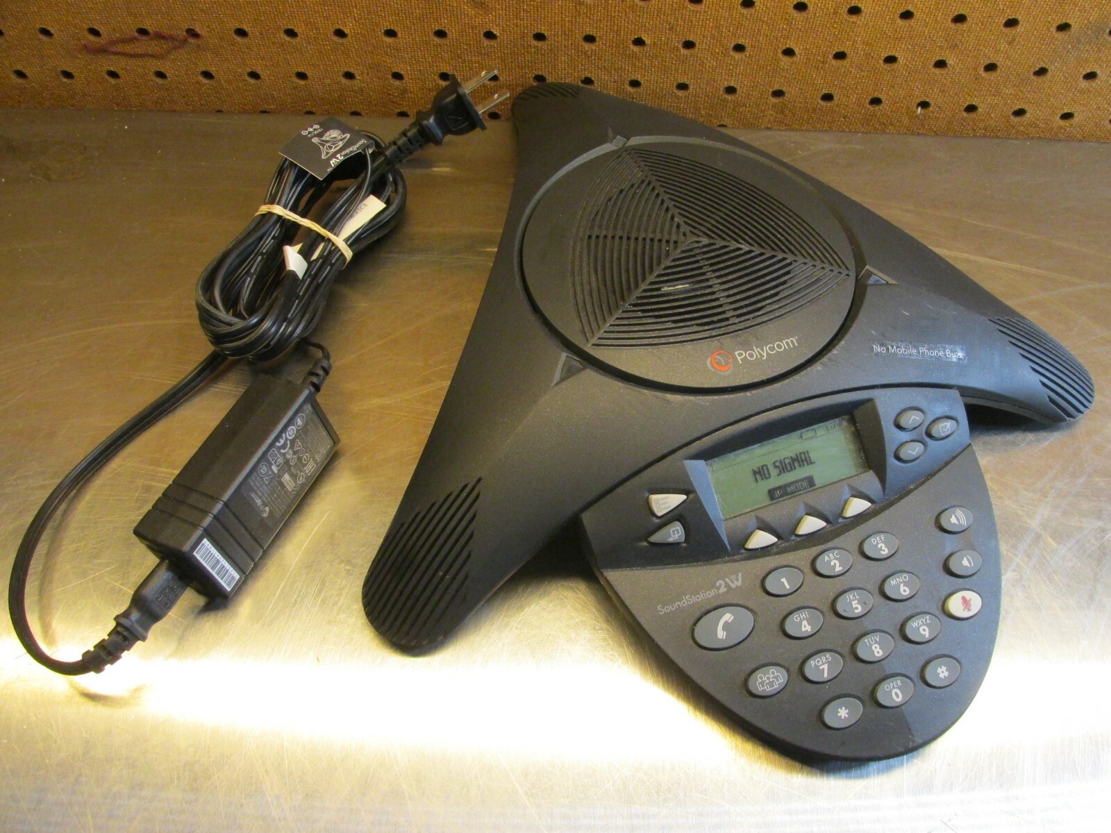 Polycom 2201-67880-160 SoundStation 2W Wireless Conference Phone w ...