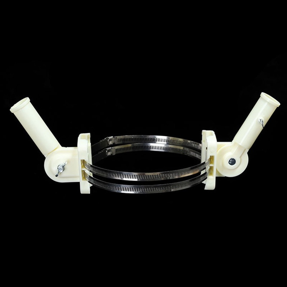 Flag Pole Seat Frame Stand Base Hook Type Flagpole Bracket Holder ...