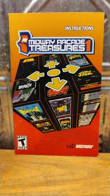 MIDWAY Arcade Treasures PS2 PlayStation 2 Original Game 2003 ...