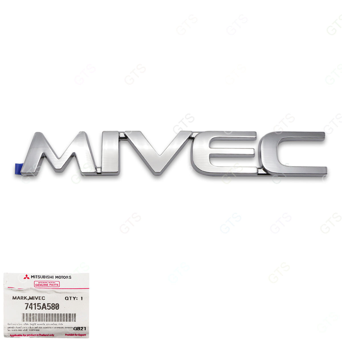 Mitsubishi L200 MIVEC Pickup Logo Emblem Sticker Decal Badge Genuine ...