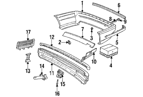 BMW 51111944537 GENUINE OEM BUMPER COVER RIVET | eBay