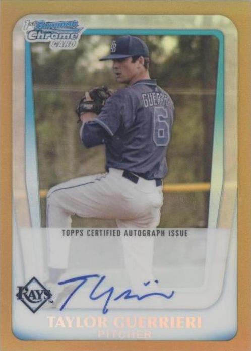 2011 Bowman Draft Picks & Prospects - Chrome Prospects Autograph Taylor ...