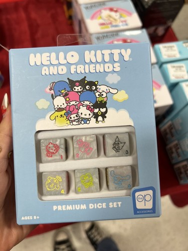 Hello Kitty And Friends - Premium Dice Set - Super Cute! Brand New ...