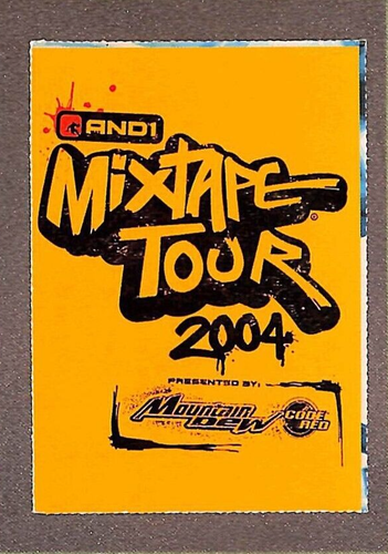 2004 And1 Mixtape Tour Streetball Header Separated From Panel | eBay