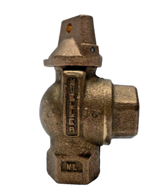 Mueller 3/4" Angle Meter Ball Valve w/Lock Wing | eBay