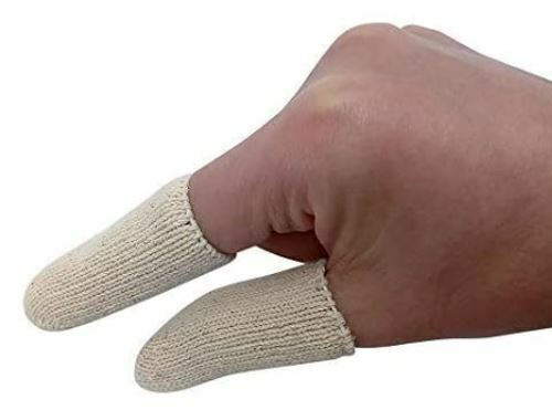 Elastic Finger Guards /Cotton Jewellery Crafts Hobby Polishing Hand ...
