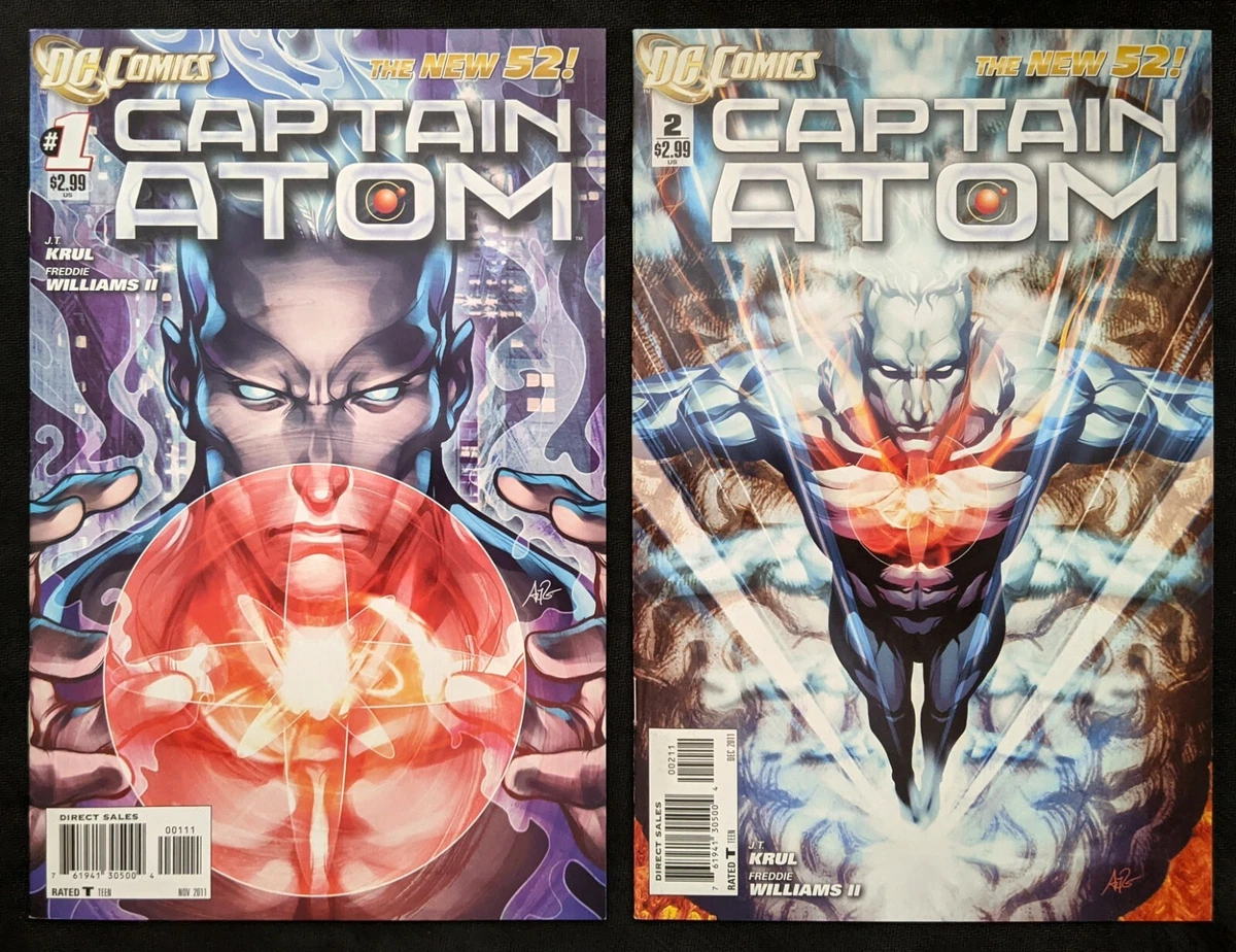 Captain Atom New 52 Cover