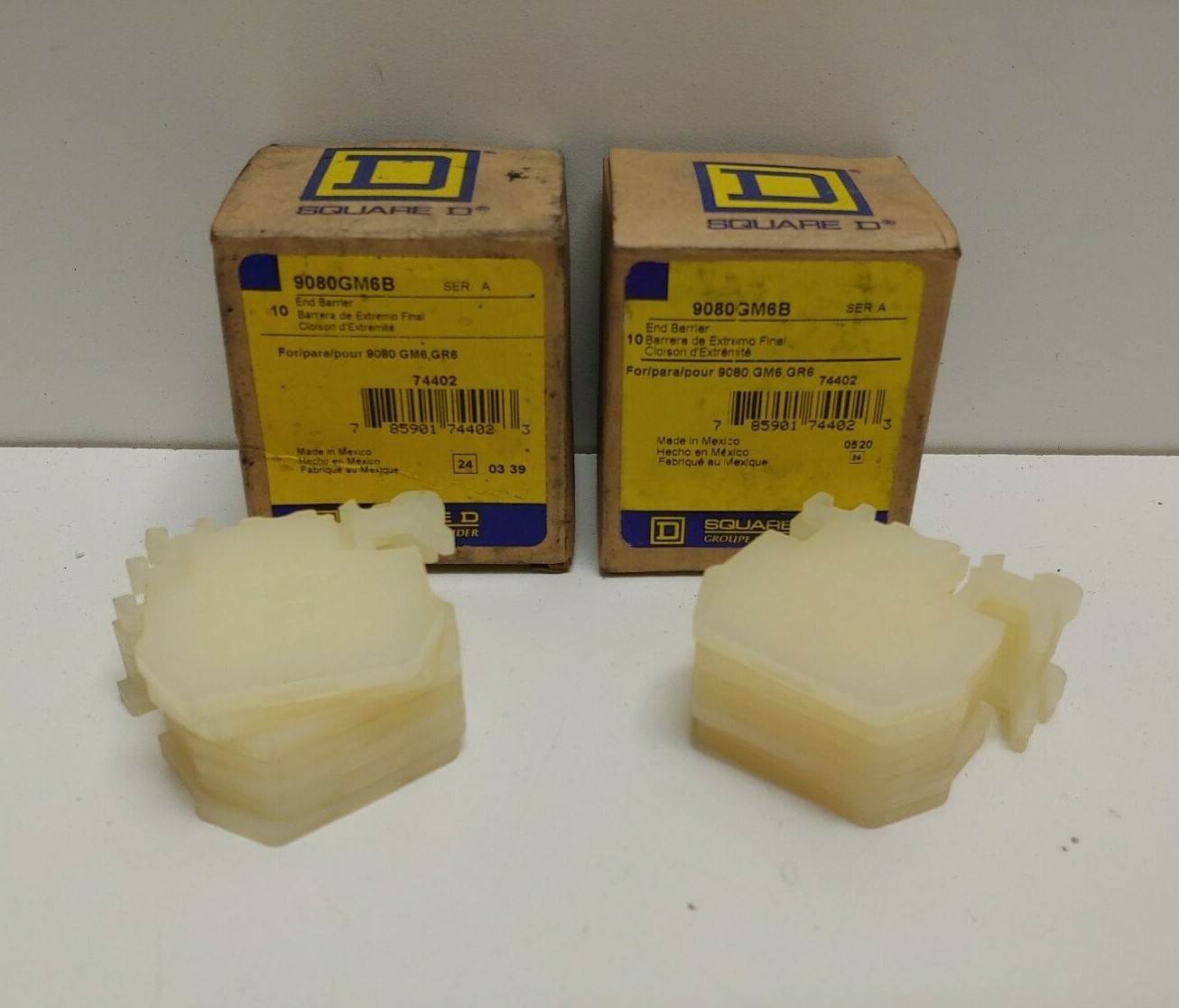 LOT OF (17) NEW OLD STOCK! SQUARE D END BARRIERS 9080GM6B | eBay