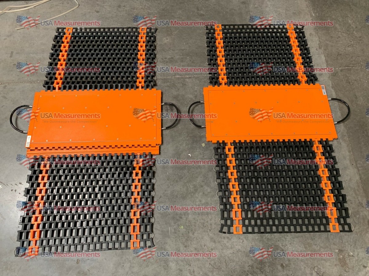 Portable Weigh In Motion System 40T Wheel Weigher Loader Scale Dynamic