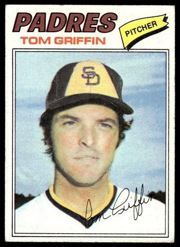 1977 Topps Tom Griffin San Diego Padres #39 | eBay