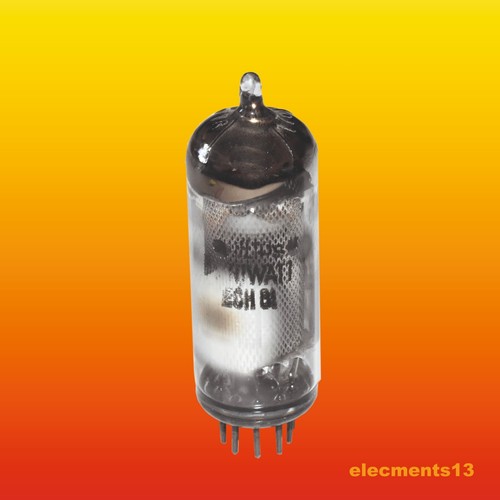 ECH81 PHILIPS TRIODE-HEPTODE TUBE USED TESTED IN NORM = 6I1P X719 6C12 ...