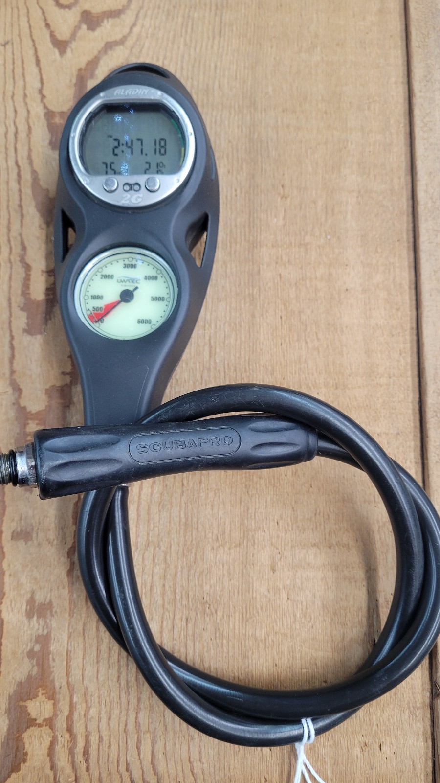 Scubapro Aladin 2G Dive Computer 2-gauge Console | eBay