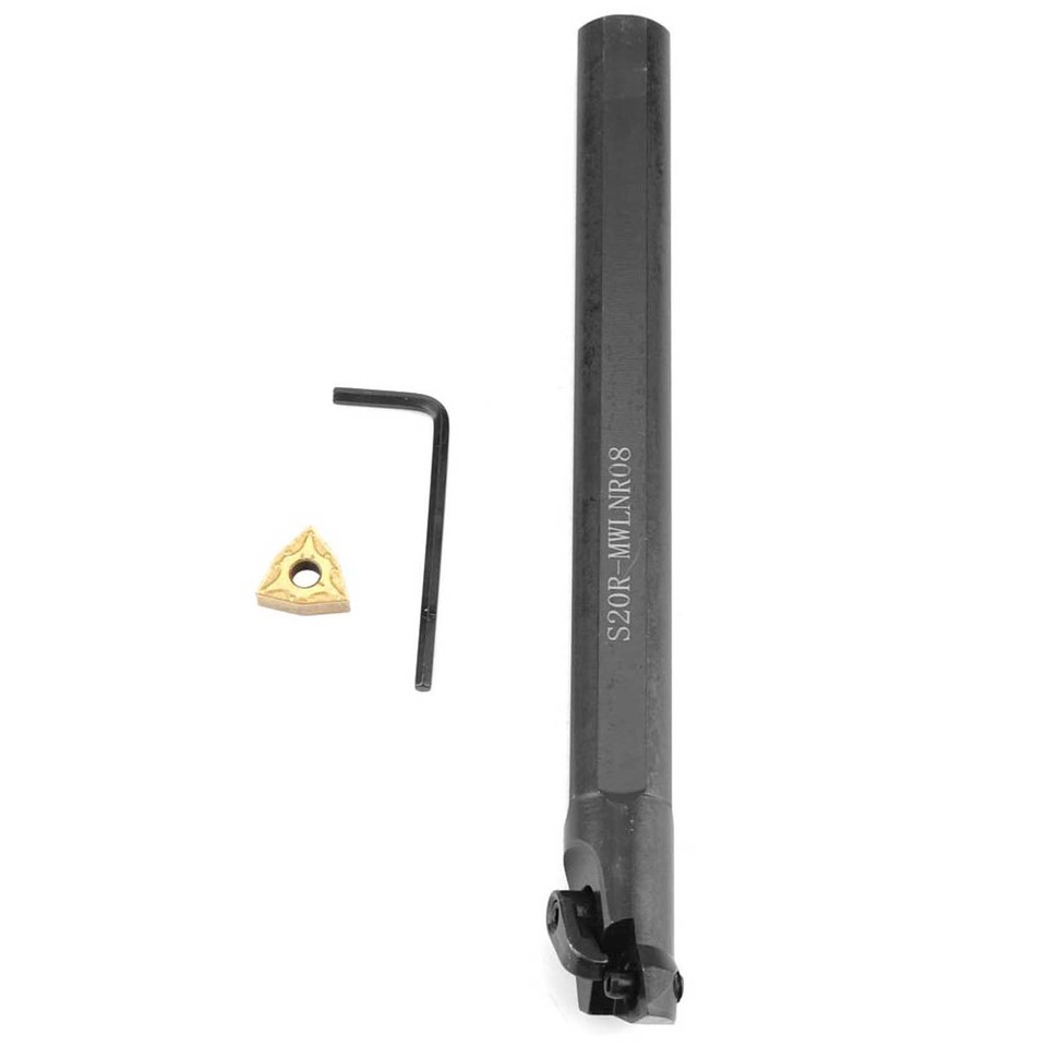 20x200mm S20RMWLNR08 CNC Lathe Turning Tool Boring Bar Holder With ...