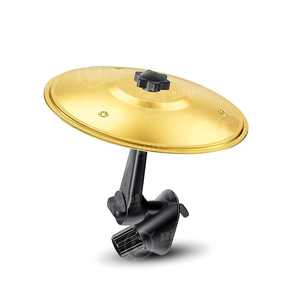 Car Cymbal Mini Drum Crash Cymbal For Car Vent Interior for Car Gold ...