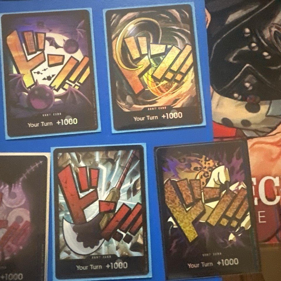 PRB-01 THE BEST One Piece ENGLISH DON CARD HOLO FOIL Lot Of 10 | eBay