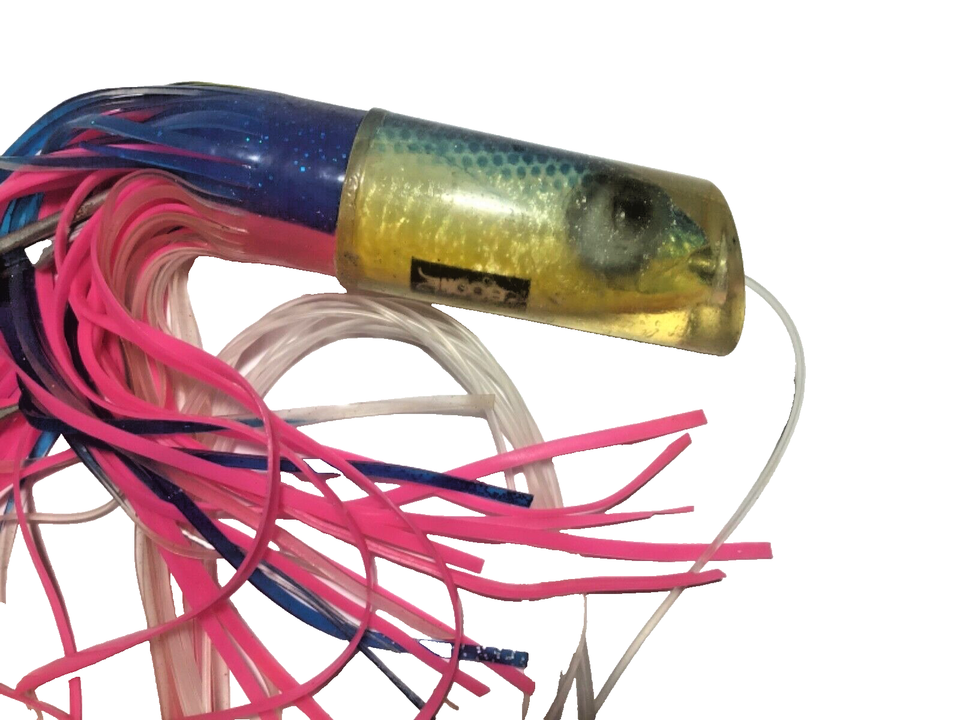 lg Boone 13” LURE SALTWATER FISHING TROLLING LURE TUNA DOLPHIN RIGGED ...