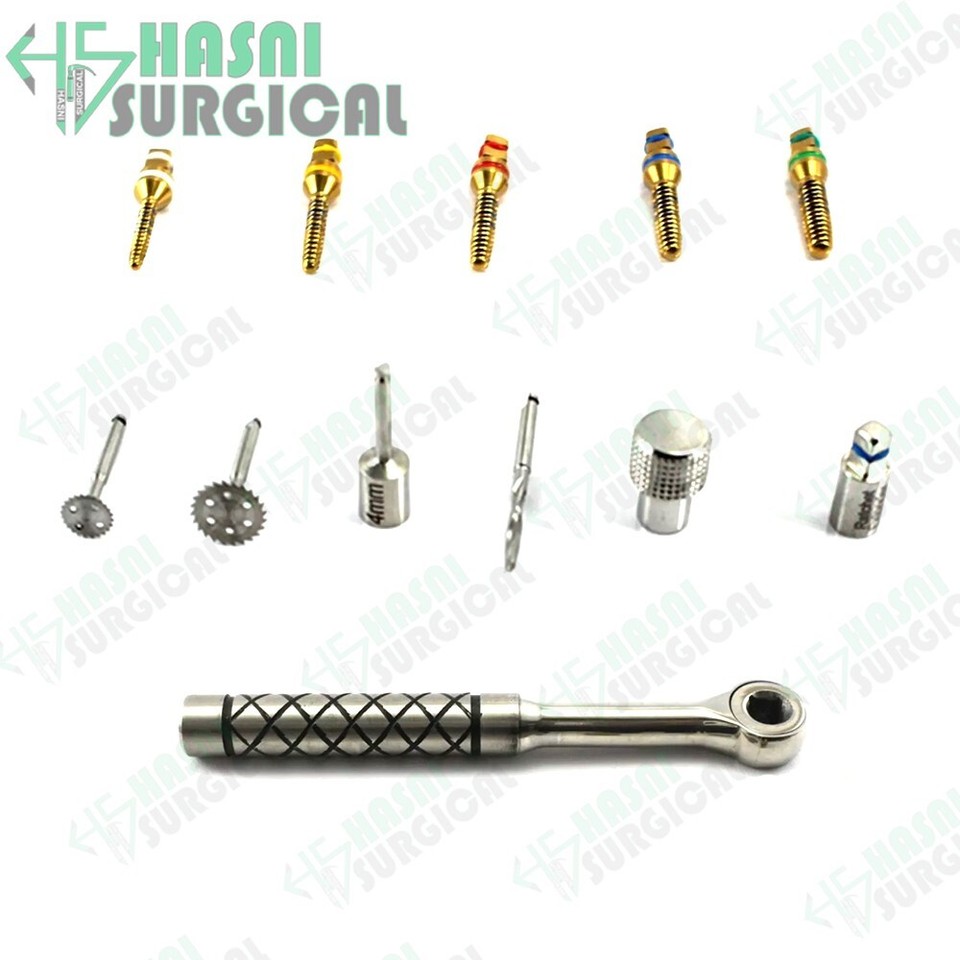 Bone Expander Kit Dental Sinus Lift with Saw Disks Implant Surgical Instruments | eBay