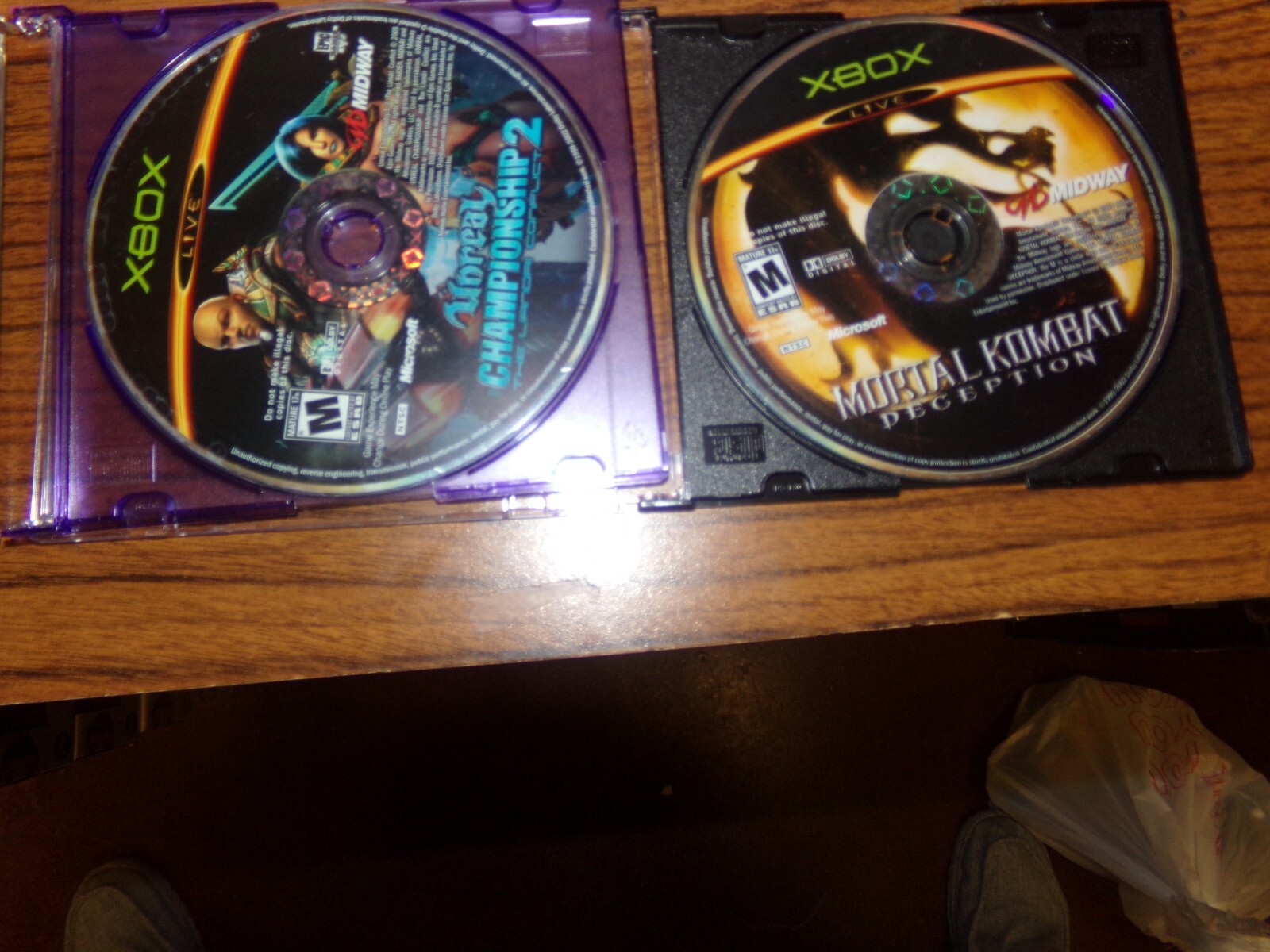 Mortal Kombat Deception + Unreal Championship 2 Xbox DISCS ONLY | eBay