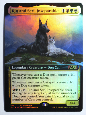 Rin and Seri, Inseparable Buy a Box Promo English Mtg Magic (Mint-Nm ...
