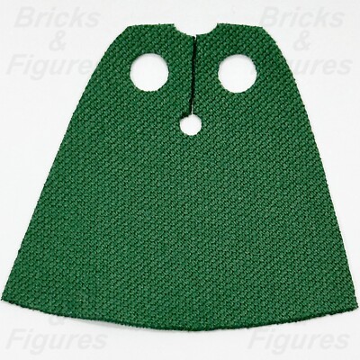 LEGO® Dark Green Minifigure Cape Cloth Spongy Body Wear 3.9cm Part ...