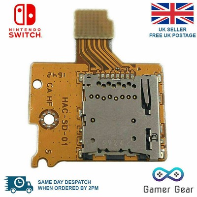 Nintendo Switch NS Console Micro SD TF Memory Card Slot Port Socket ...