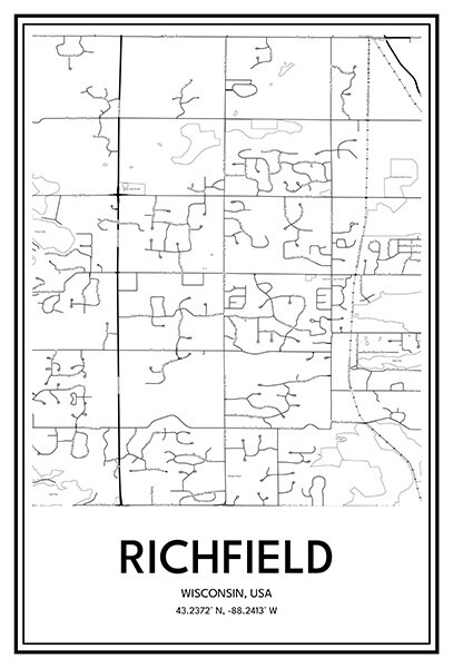 Richfield Wi Official Website Maps Richfield Self Storage Units