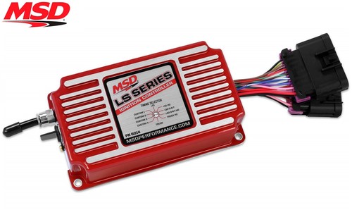 MSD 6014 GM Chevy LS LS6 Red Ignition Control Box Timing Rev Limiter ...