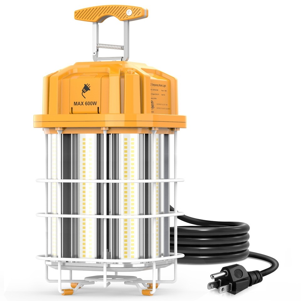 Industrial 150W LED Temporary Work Light Linkable Construction Worksite ...