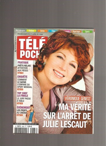 Télé Poche 2463 veronique genest pret relais le quatar - Cinéma Année ...