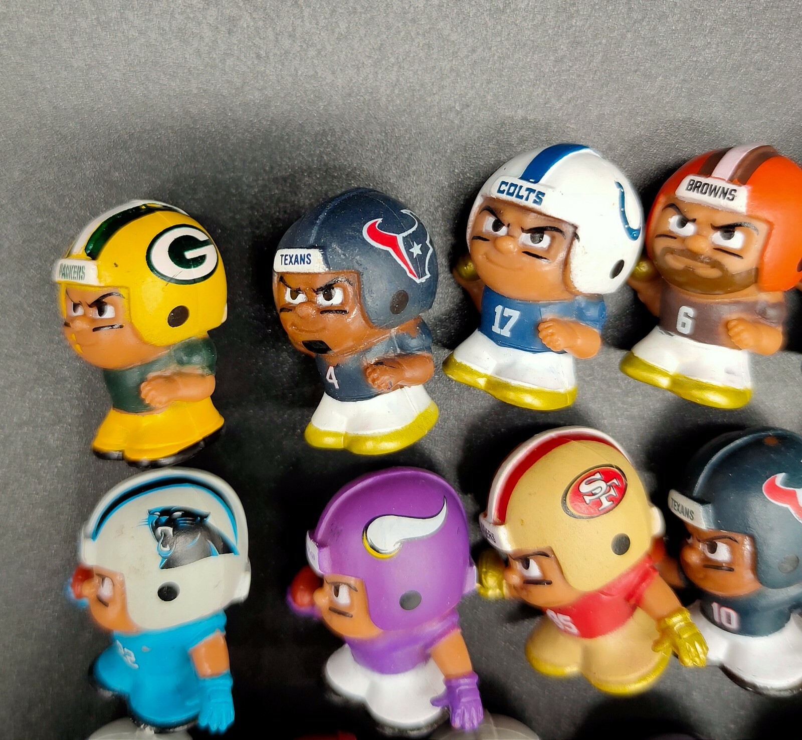 Send Random LOT 10pcs/set Teenymates NFL All Series 1" Mini Figures ...