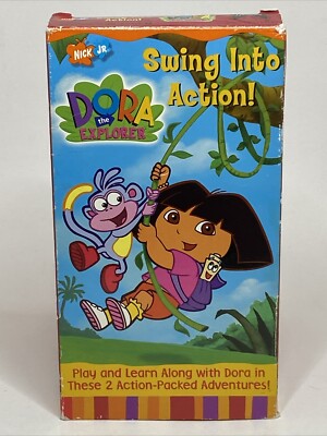 Dora the Explorer: Swing Into Action (VHS, 2001, Nick Jr.) 97368744332| eBay