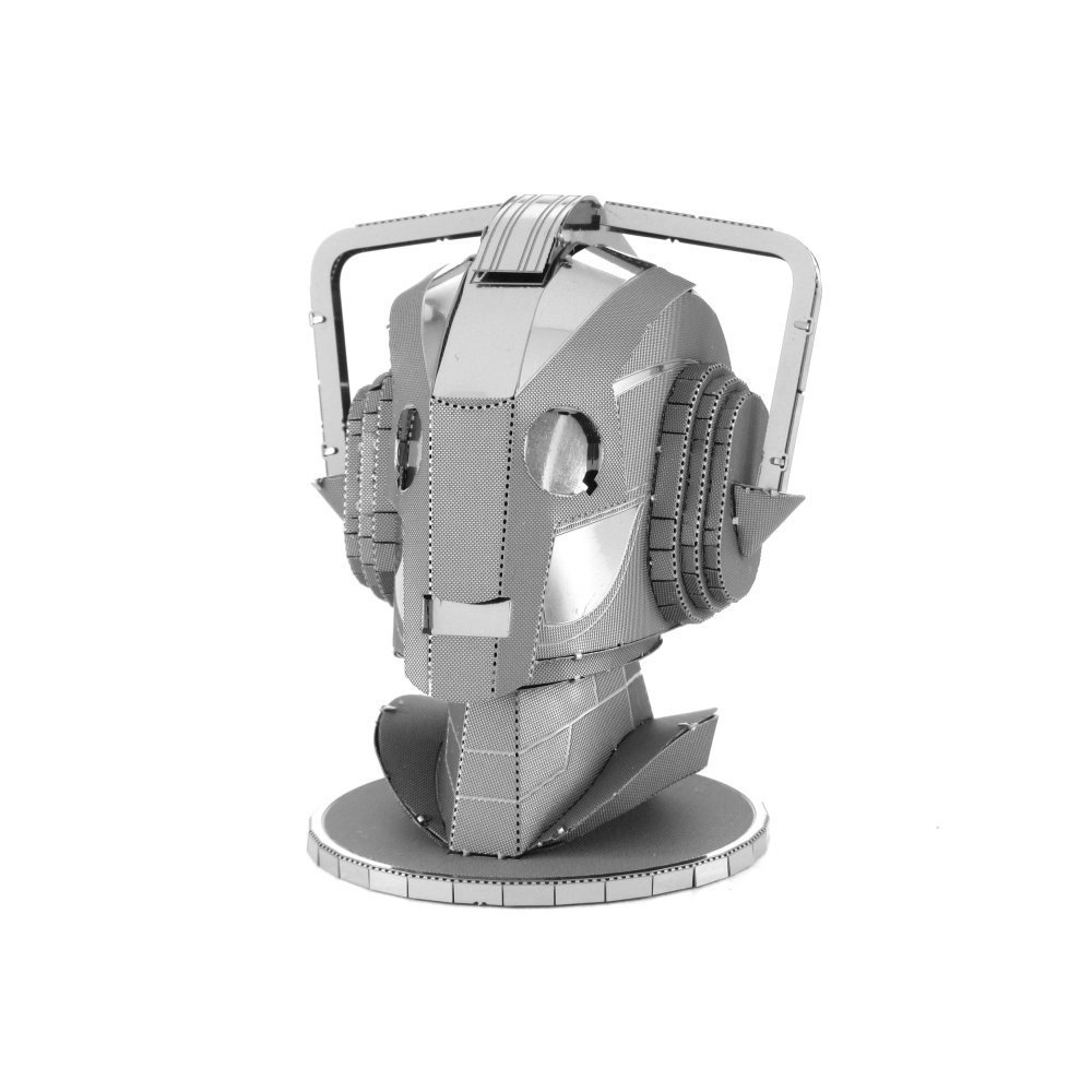 Cyberman Head Outline 4 Metal Earth Doctor WHO 3D Model Kits TARDIS