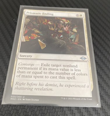 MTG Prismatic Ending X1 MH2 Modern Horizons 2 025/303 Regular Uncommon ...