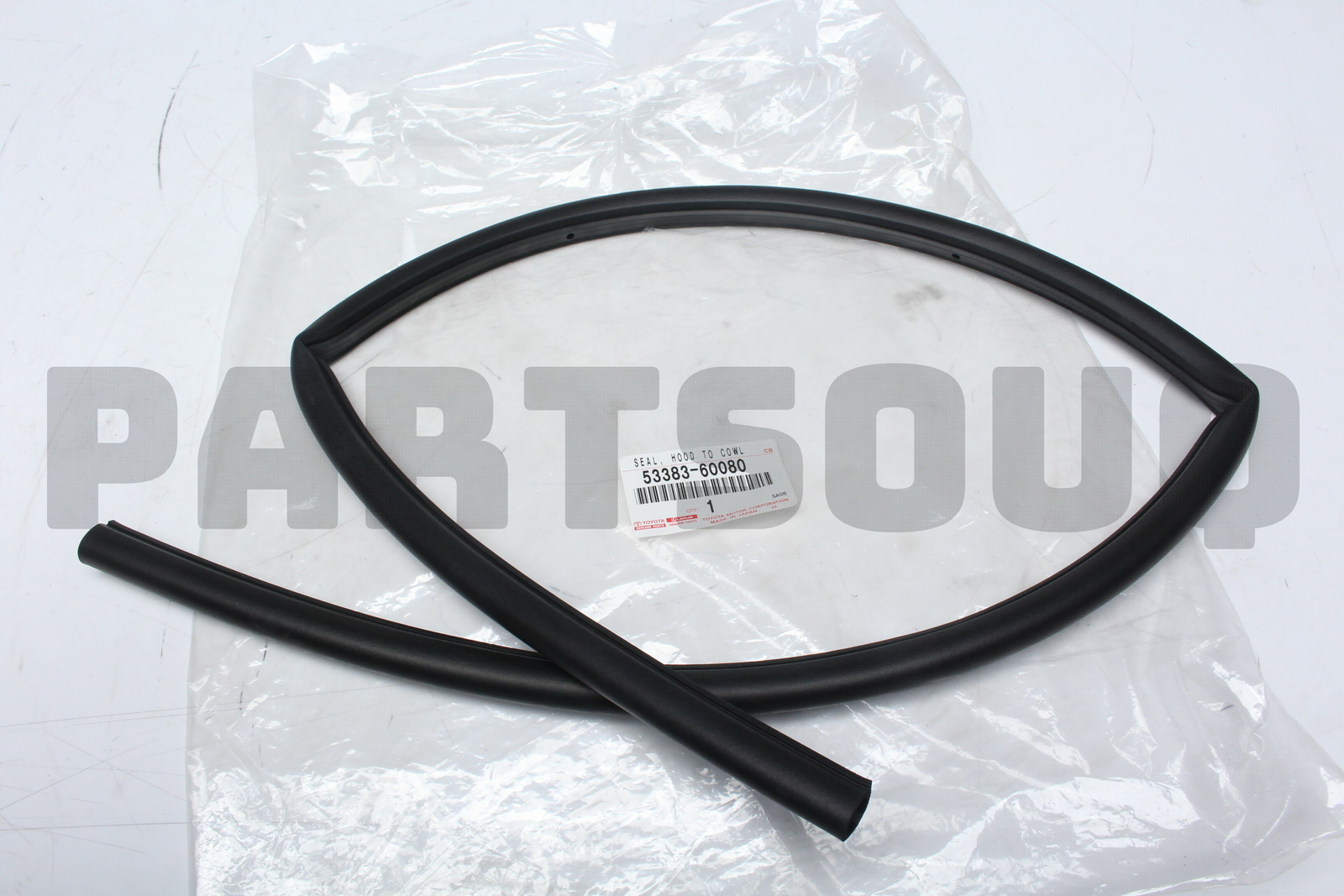 5338360080 Genuine Toyota SEAL, HOOD TO COWL TOP 53383-60080 | eBay