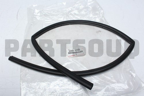 5338360080 Genuine Toyota SEAL, HOOD TO COWL TOP 53383-60080 | eBay