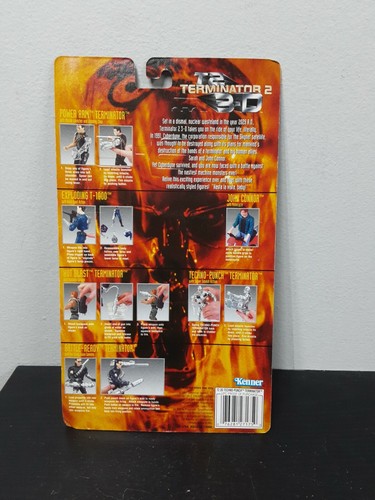 Rare Terminator 2 T2 3D Techno Punch Endoskeleton Figure New 1997 ...