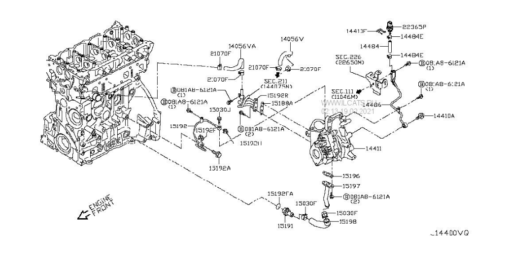 NISSAN Genuine OEM SENSOR ASSY-BOOST PRESSURE PATHFINDER MURANO ☆ 22365 ...