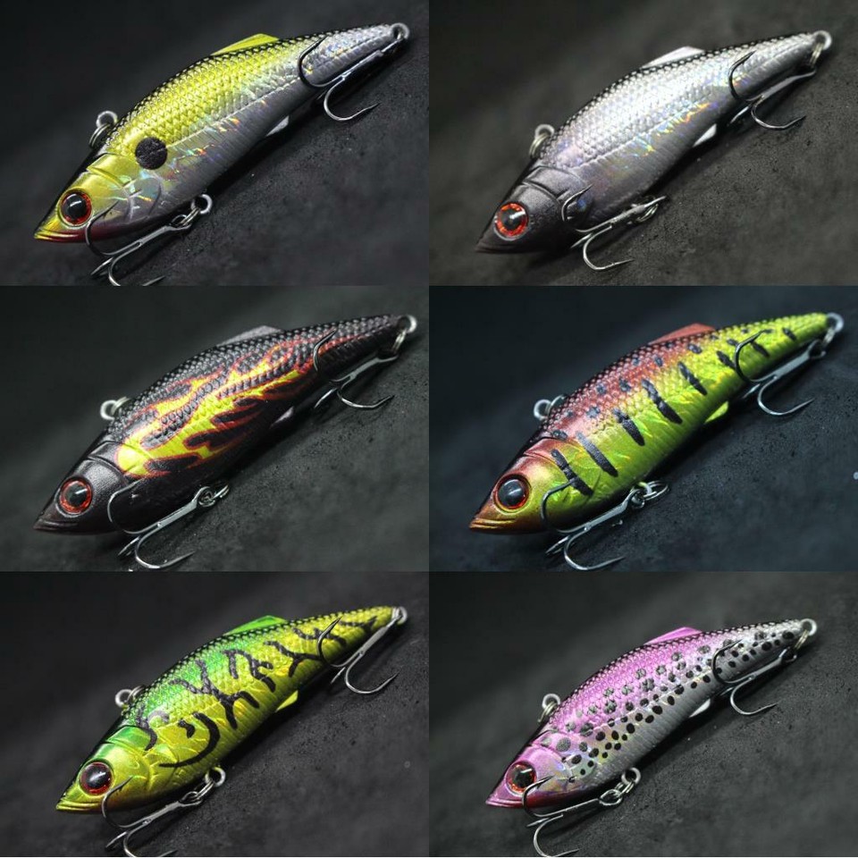 Lipless Crankbait Fishing Lures 3 inch 1/3 oz Sinking For Bass Fishing ...