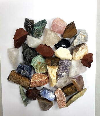 Bulk Brazilian Stones Mix - Healing Crystals - Rocks for Tumbling - 1 ...