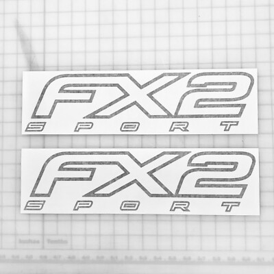 X2 FX2 SPORT die-cut decal Ford F-150 F-250 Super Duty pickup truck | eBay