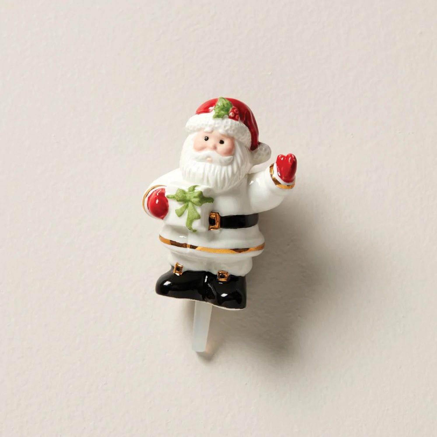 Lenox Profile Poppers Santa Plate Decor | eBay